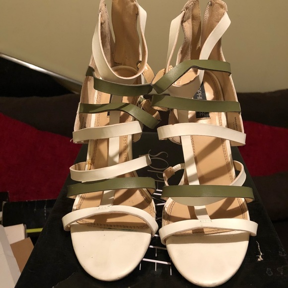Shoes | Sophia And Lee Heel Sandals | Poshmark